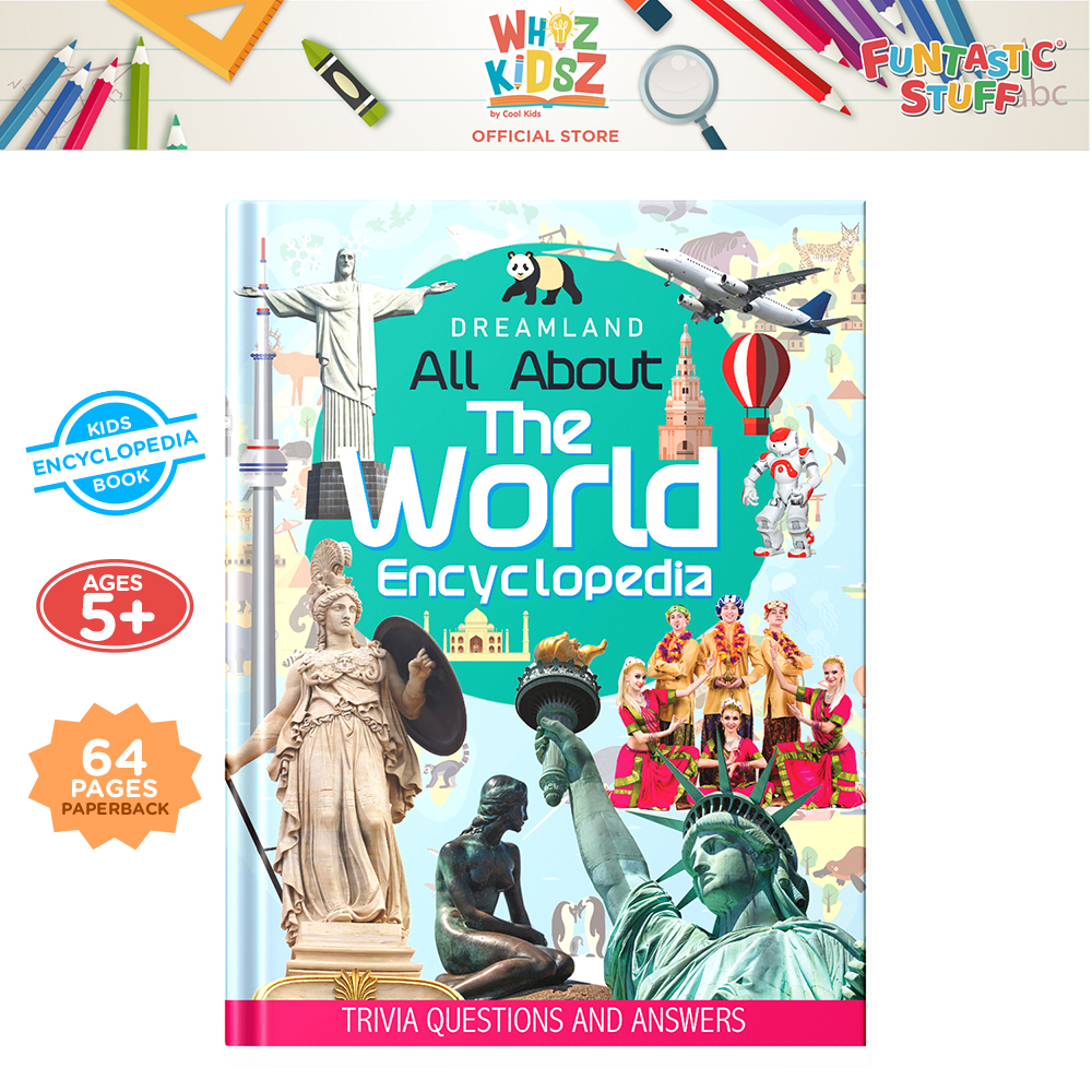 Whiz Kidsz All About The World Encyclopedia, Books for Kids | Lazada PH