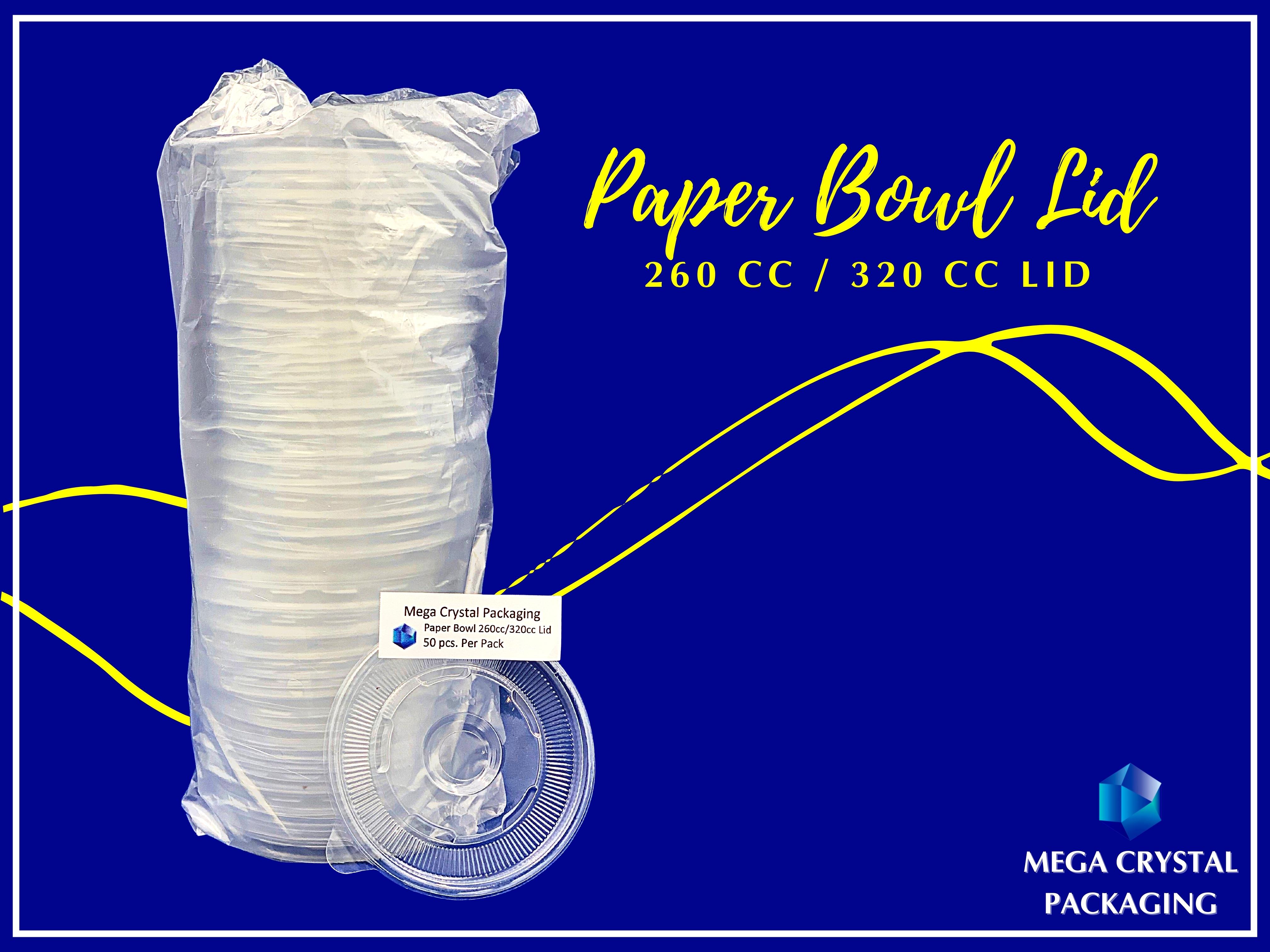 [ 50 Pcs. ] Paper Bowl Plain 220 / 260 / 320 CC with/without PP Lid ( Double Coated ) | Lazada PH