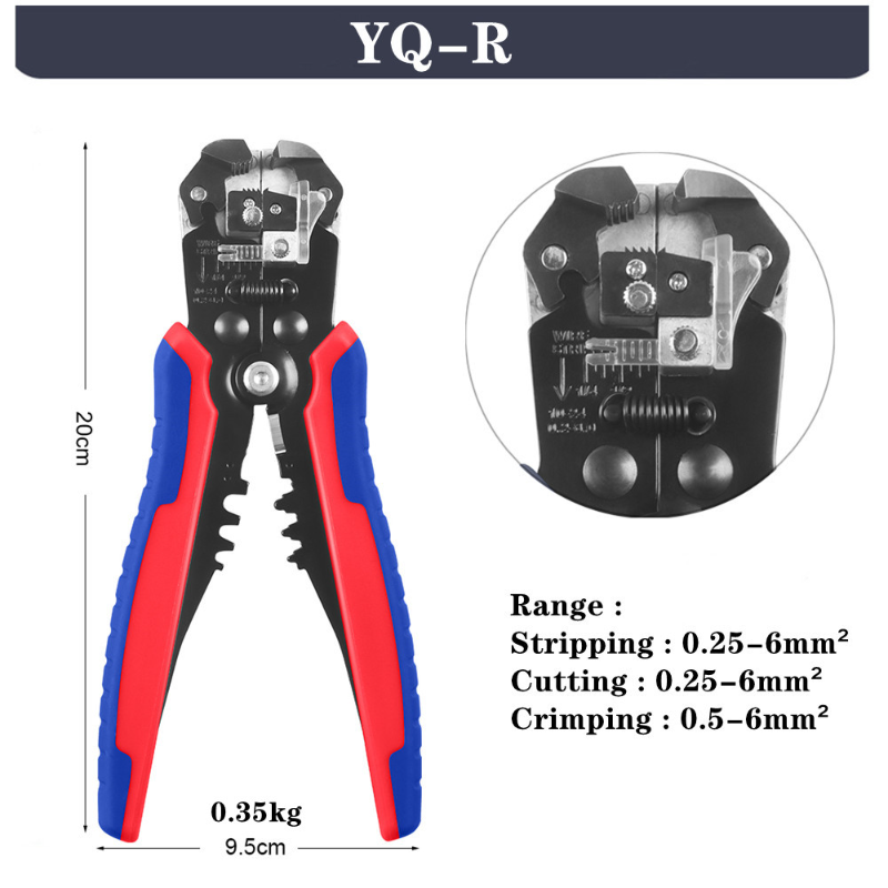 Wire Stripper Tools Multitool Pliers Automatic Stripping Cutter Cable ...