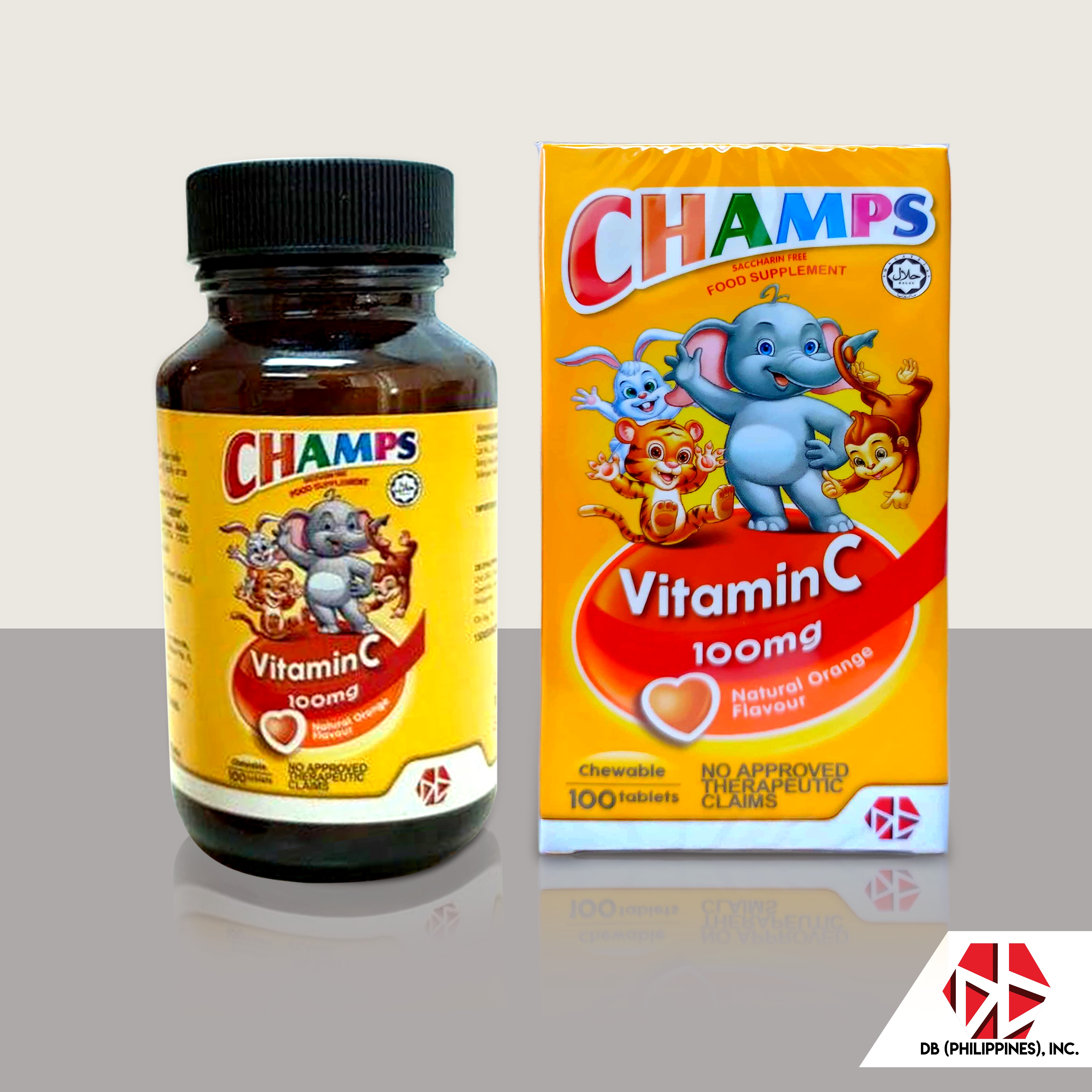 Champs C Chewable Tab x 100's + FREE 1 Champs C Insulated Lunch Bag ...