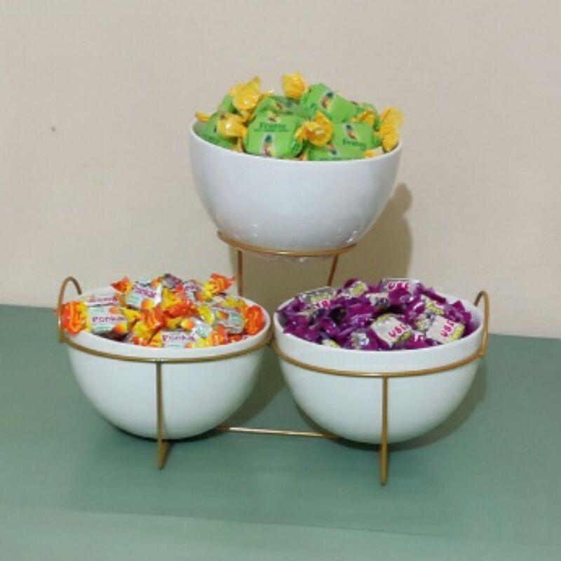 3 Bowls Buffet Candy Server | Lazada PH