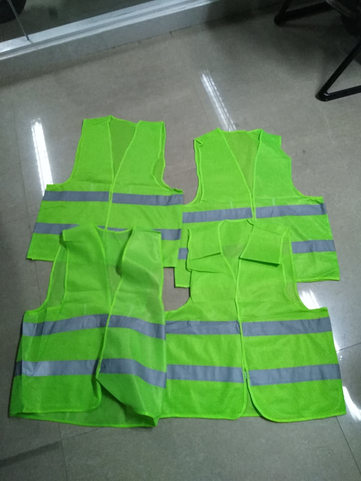 Safety Reflective Vest High Visibility Reflector Mesh Type Construction ...