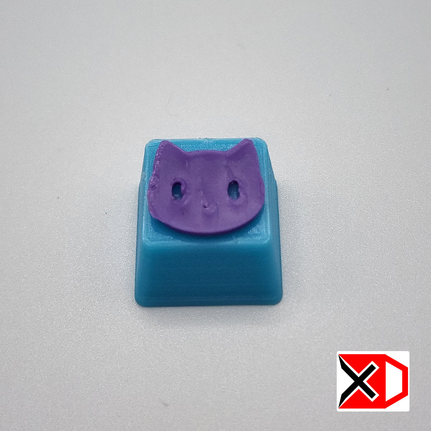 Cat Artisan Keycaps for mechanical keyboard - Cute Cat Shades Two Cats ...