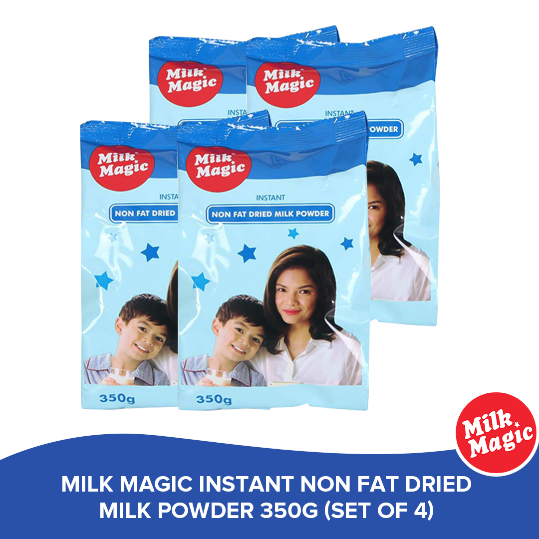 Milk Magic Instant Non Fat Dried Milk Powder 350g (Set of 4 ...