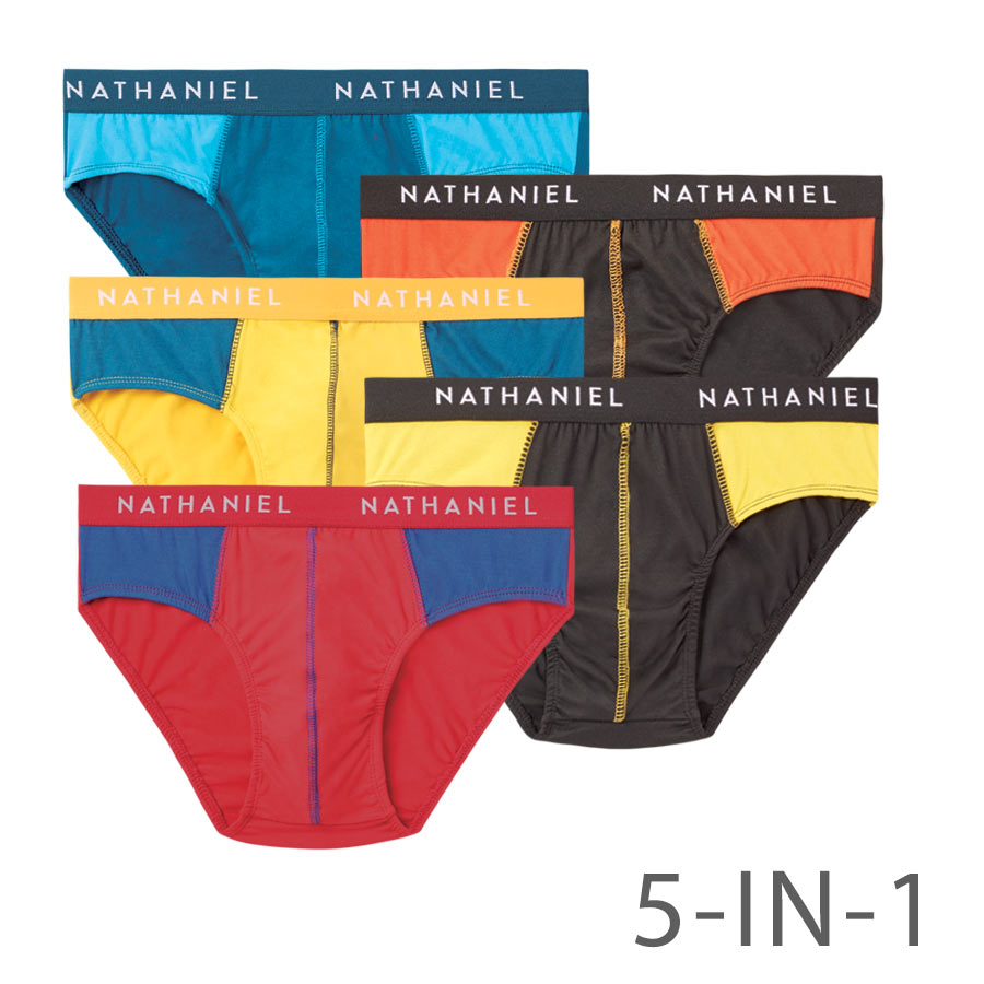 Nathaniel Frozer 5pcs Mens Brief Polyspandex NMI | Lazada PH