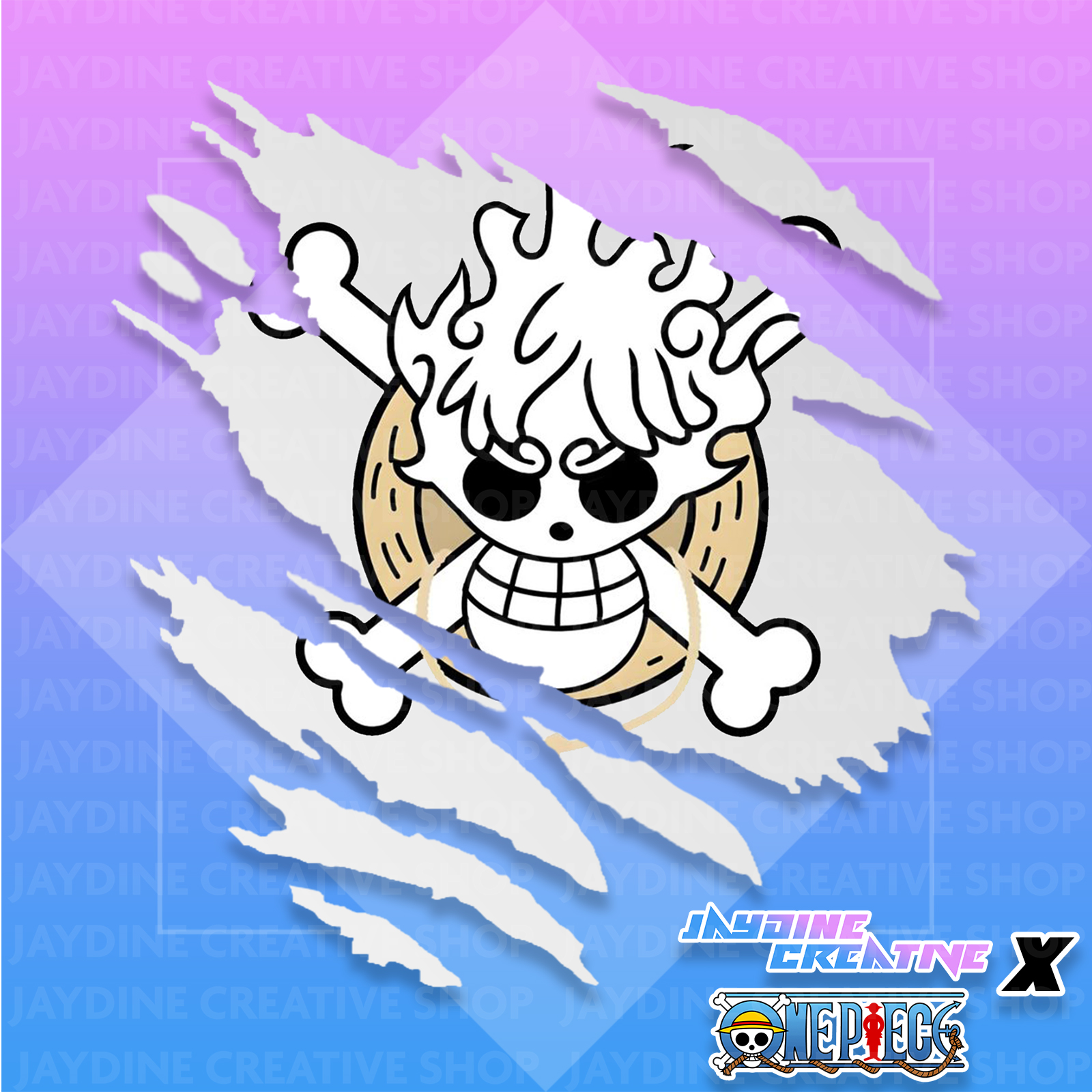 Jaydine Creative : One Piece - Anime (Scratch Sticker) | Lazada PH