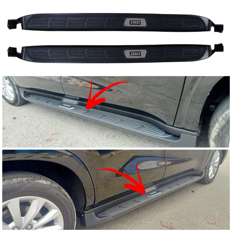 Toyota Zenix 2023 to 2025 Heavy duty side Stepboard / Step board ...