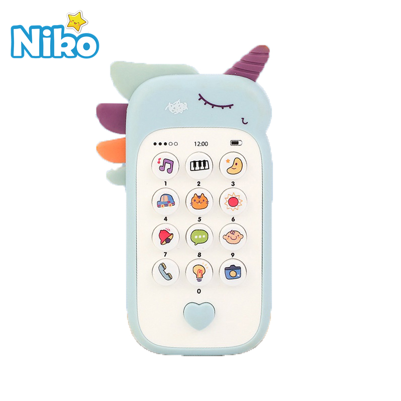 NK baby cellphone toys 1 to 2 years old telephone teether music voice ...