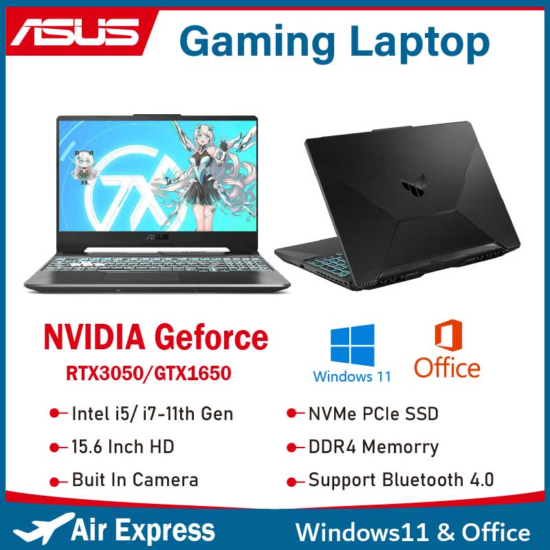 15.6 Inches ASUS Gaming Laptop Intel Core i5/i7 11th Gen 32G RAM 512G ...