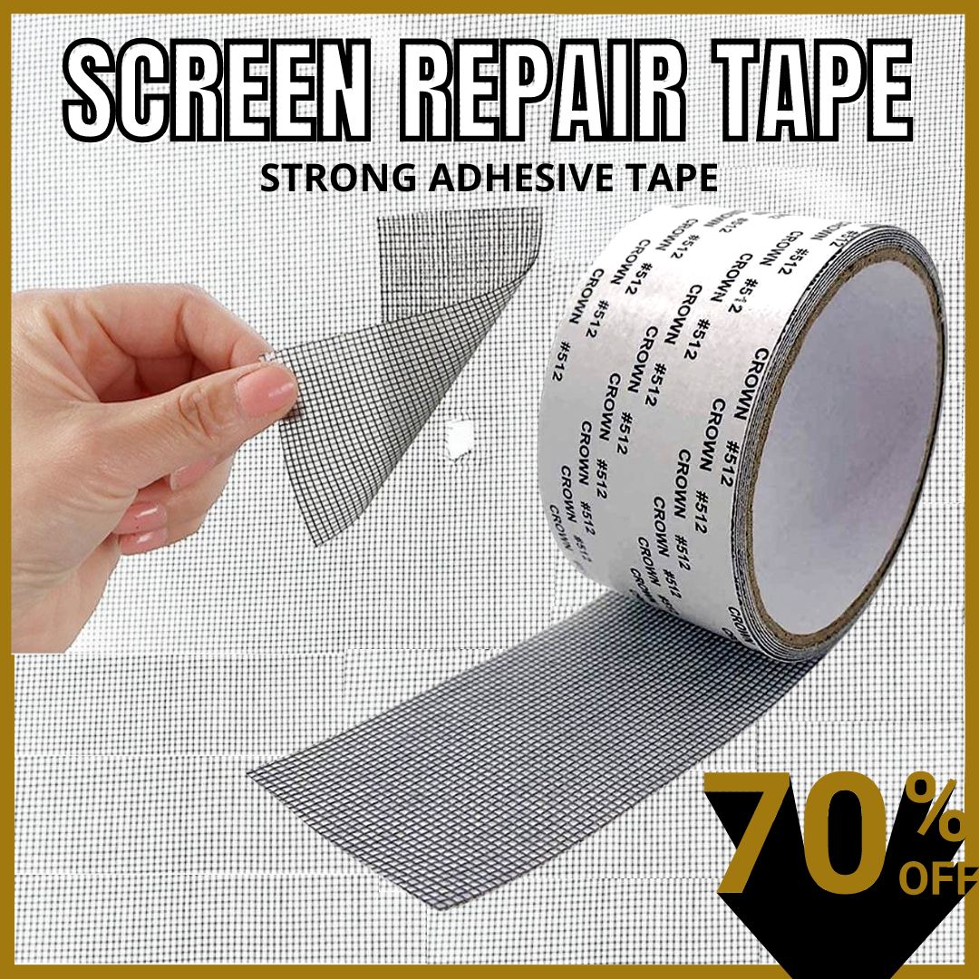 [ HIGH QUALITY ] Screen Repair Tape Adhesive Screen Repair Dispenser ...