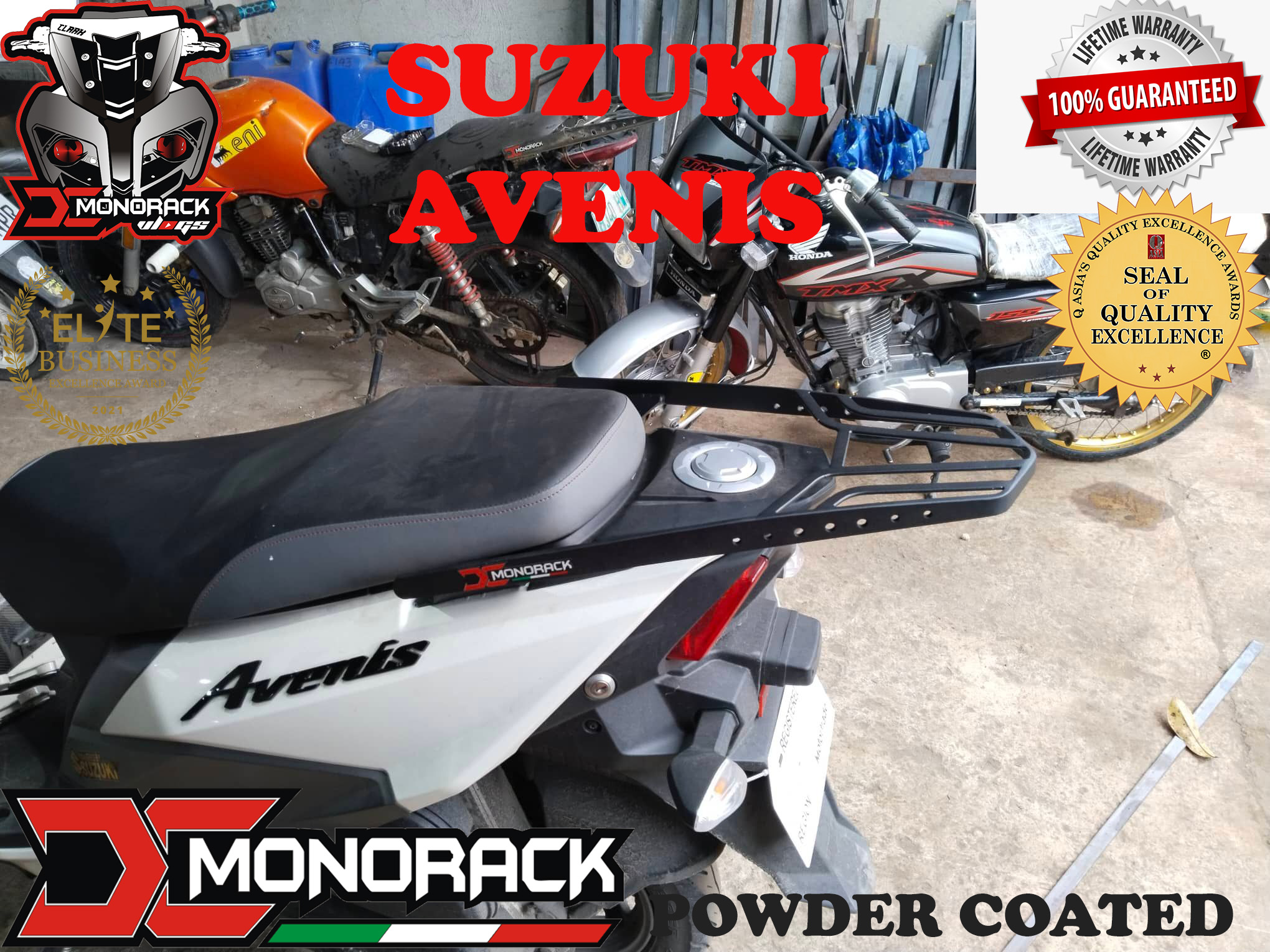 Topbox Bracket for Suzuki Avenis / Dcmonorack | Lazada PH