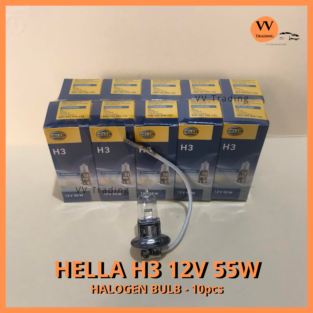 HELLA H3 12V 55W Halogen Bulb | Lazada PH
