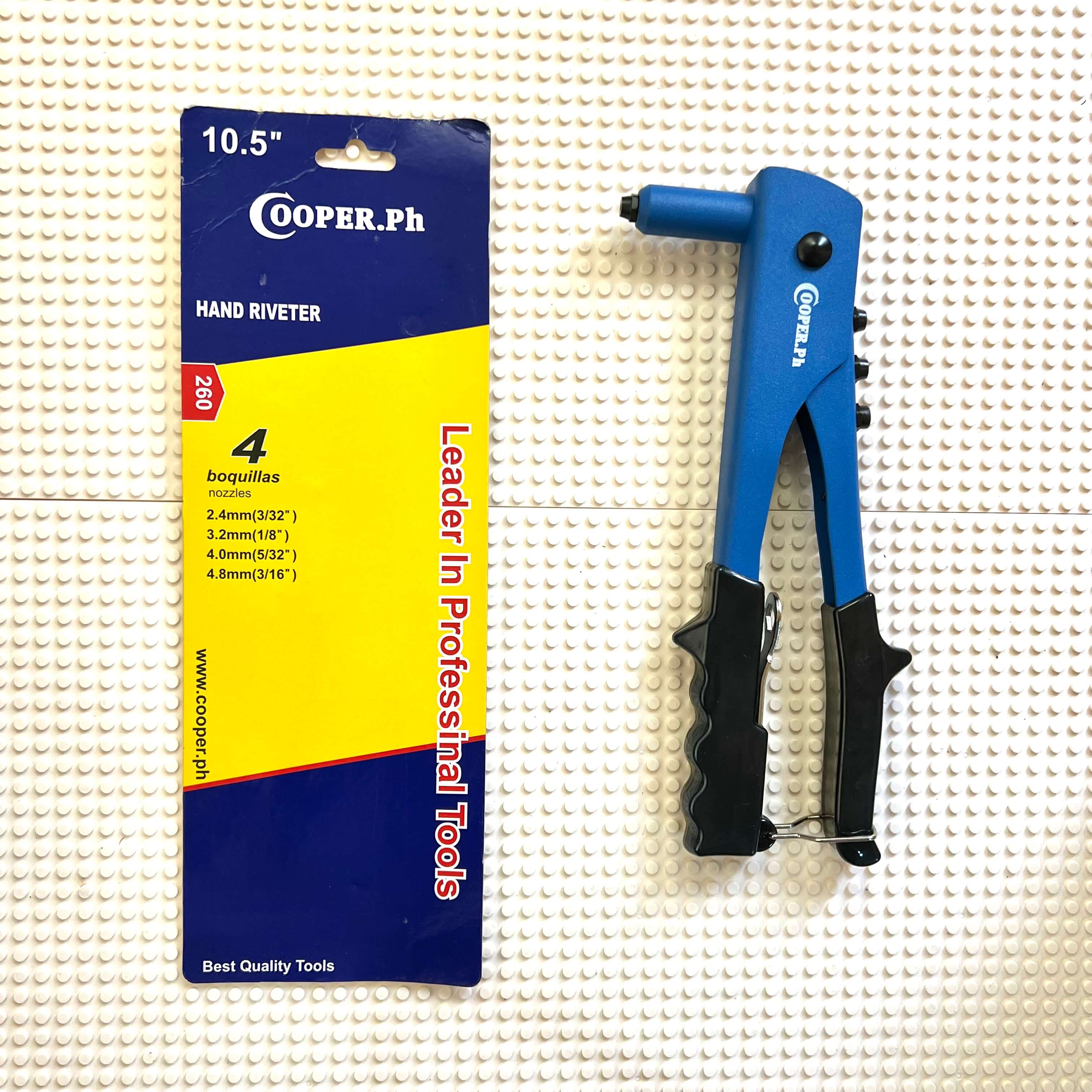 Cooper.ph Hand Rivet 10.5" Black and Blue handle CP-RIVA RIVB | Lazada PH