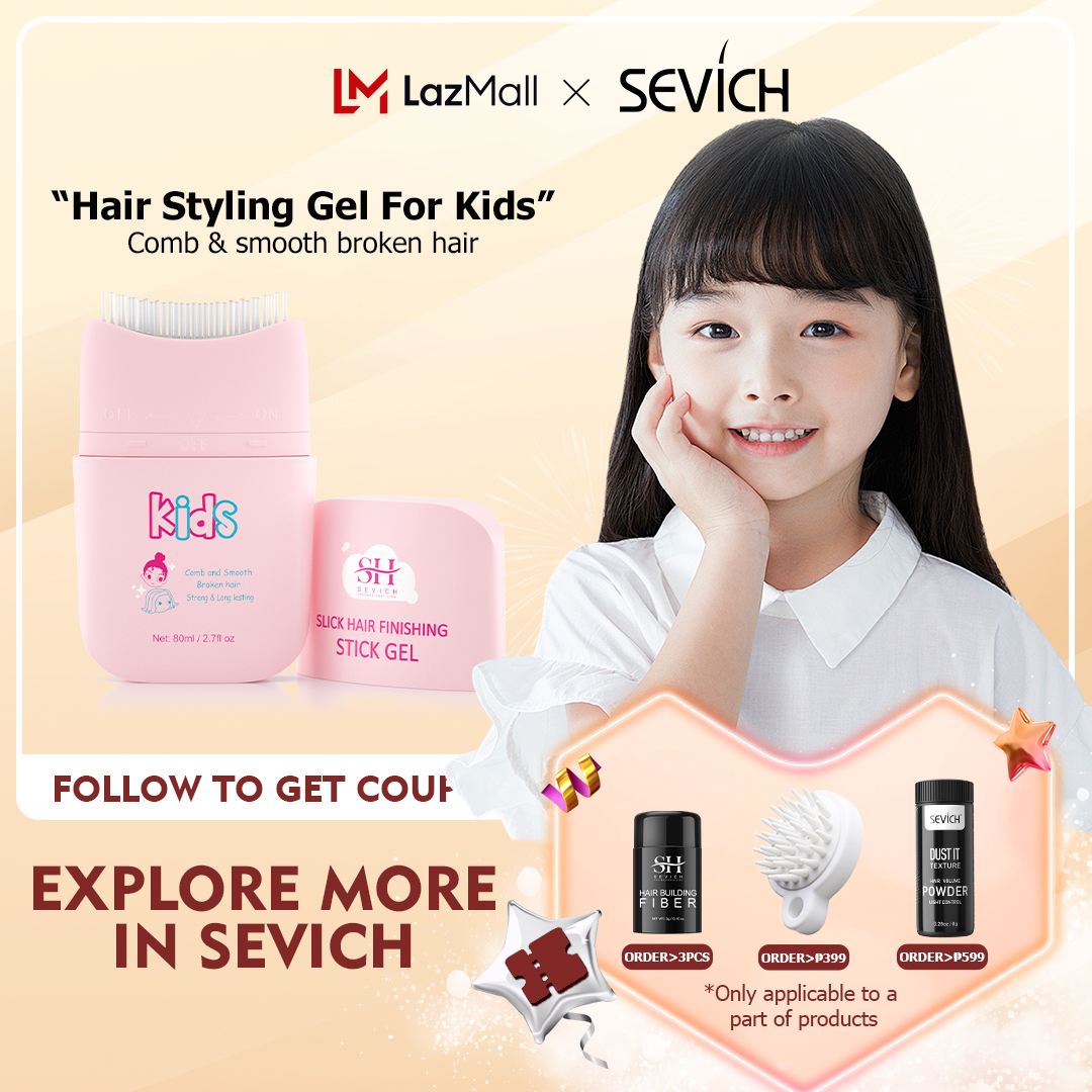 SEVICH Hair Styling Stick For Kids Girl 80ml Hair Gel Kids Girl Sleek ...