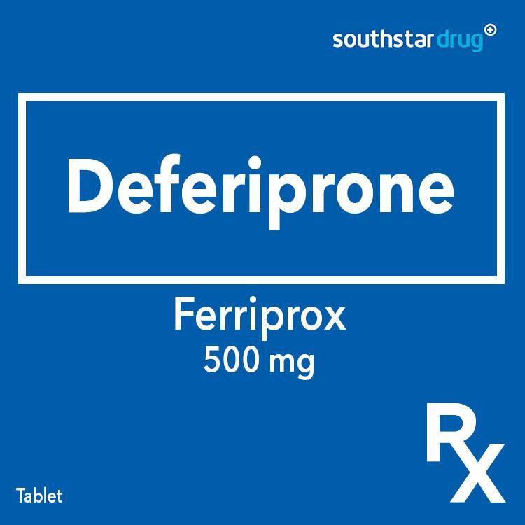 Rx: Ferriprox 500mg Tablet | Lazada PH