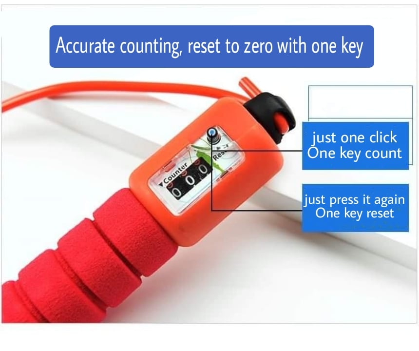 Philippines no.1 Adjustable Counting Skipping Rope Automatic Count Jump ...