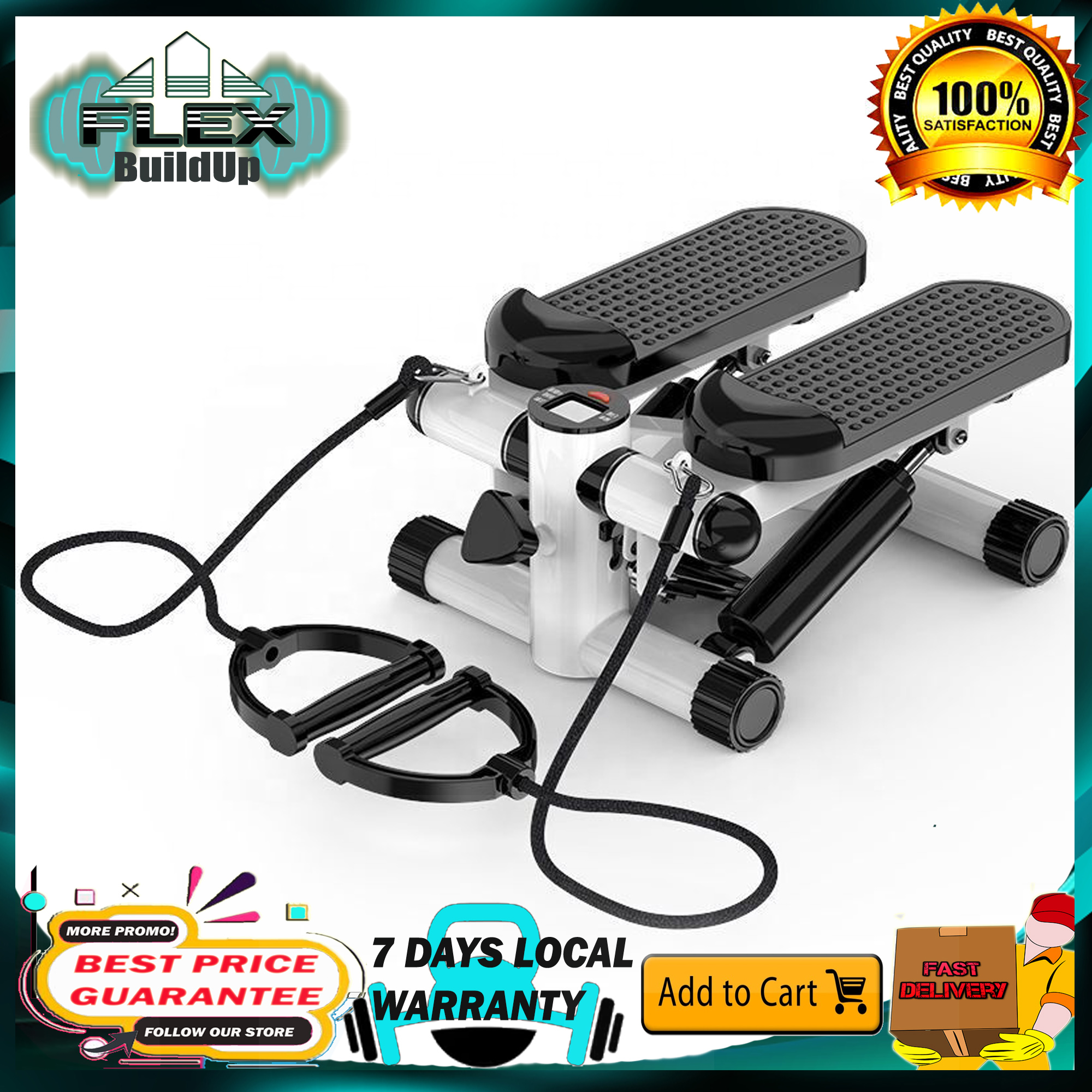 FLEX BUILDUP TWIST STEPPER HOME GYM | Lazada PH
