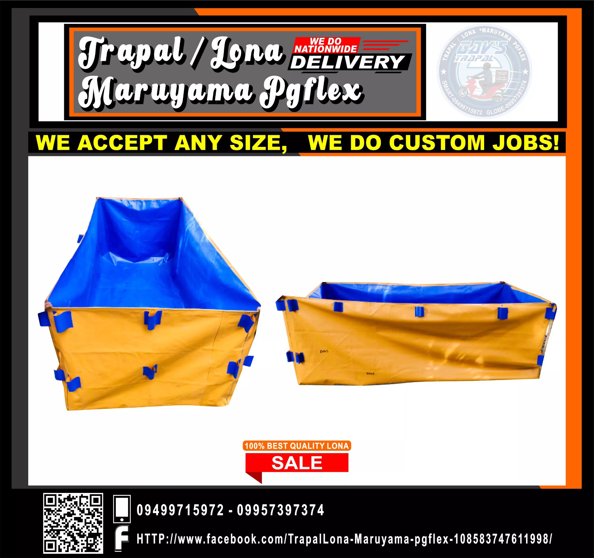 TRAPOND 6x10x3ft HIGH QUALITY MARUYAMA PGFLEX | Lazada PH