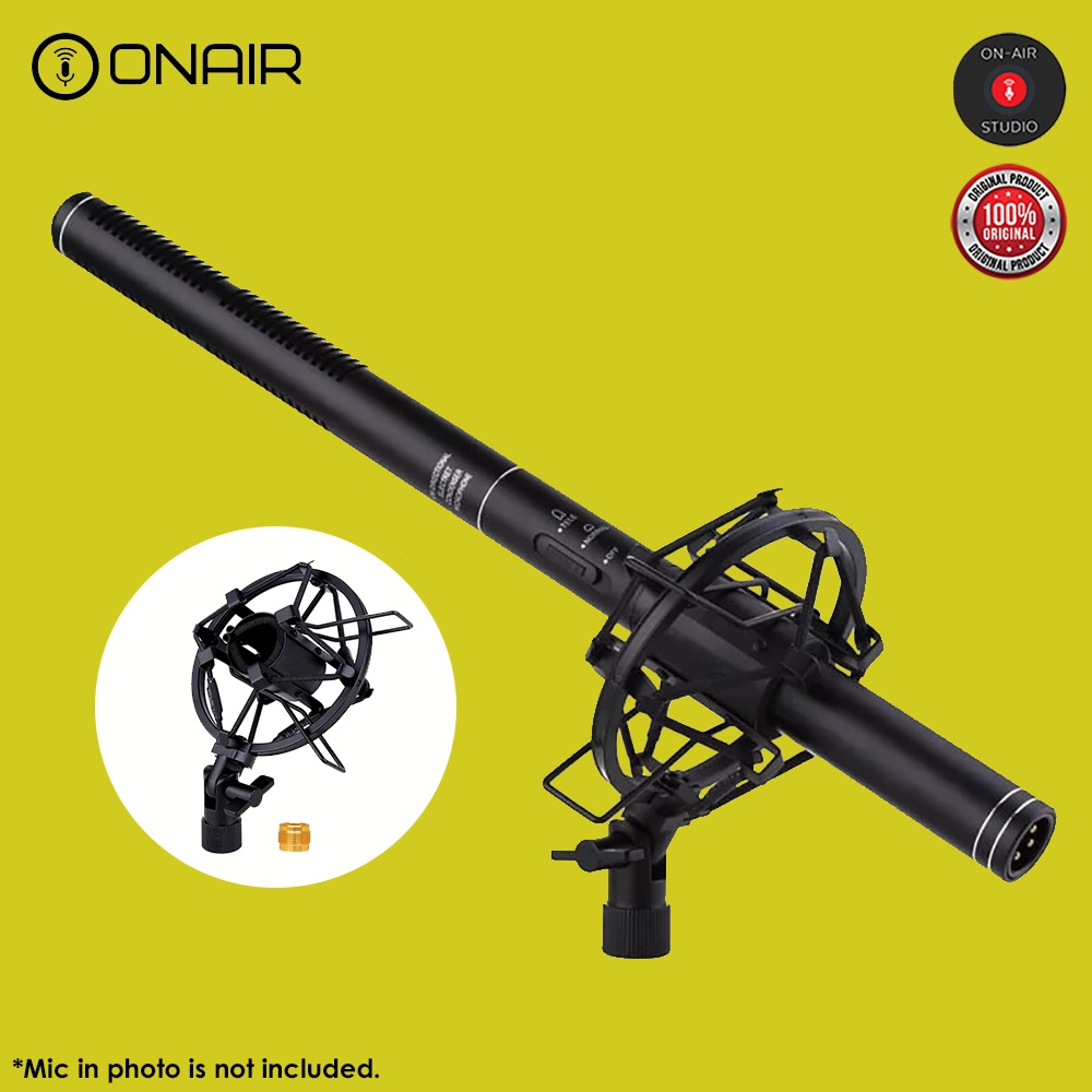 ONAIR 25mm Metal Shock Mount with Adaptor for Pencil Type Condenser or ...