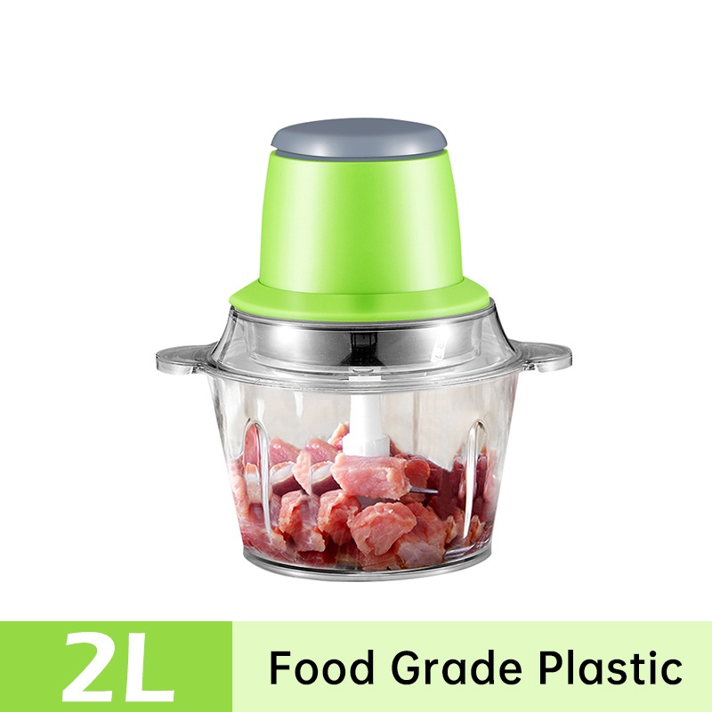 Meat Grinder，Electric Food Processor Multi Function Blender Meat ...