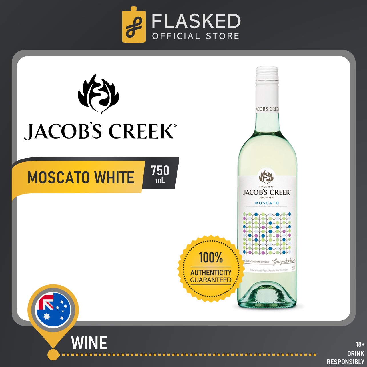 Jacob's Creek Moscato White 750mL | Lazada PH