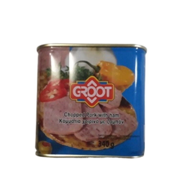 Groot Luncheon Meat 340g (original and with ham) | Lazada PH