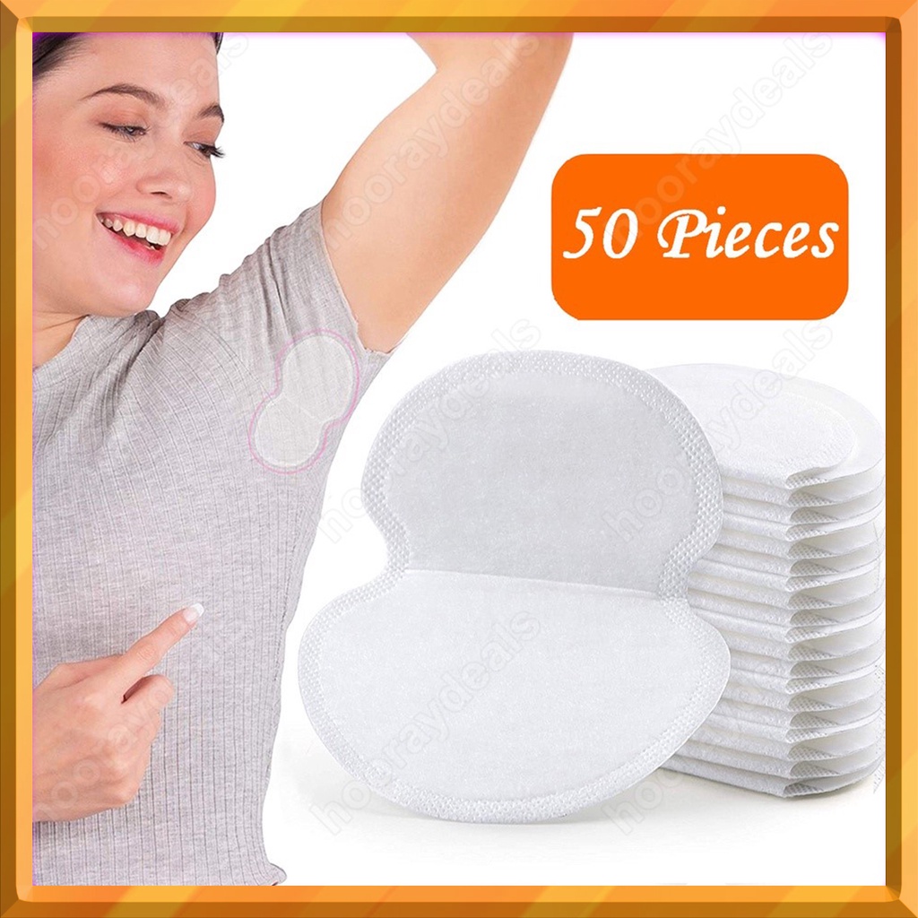 50Pcs Armpit Sweat Pads - Underarm Sweat Pads for Women and Men - Dress ...