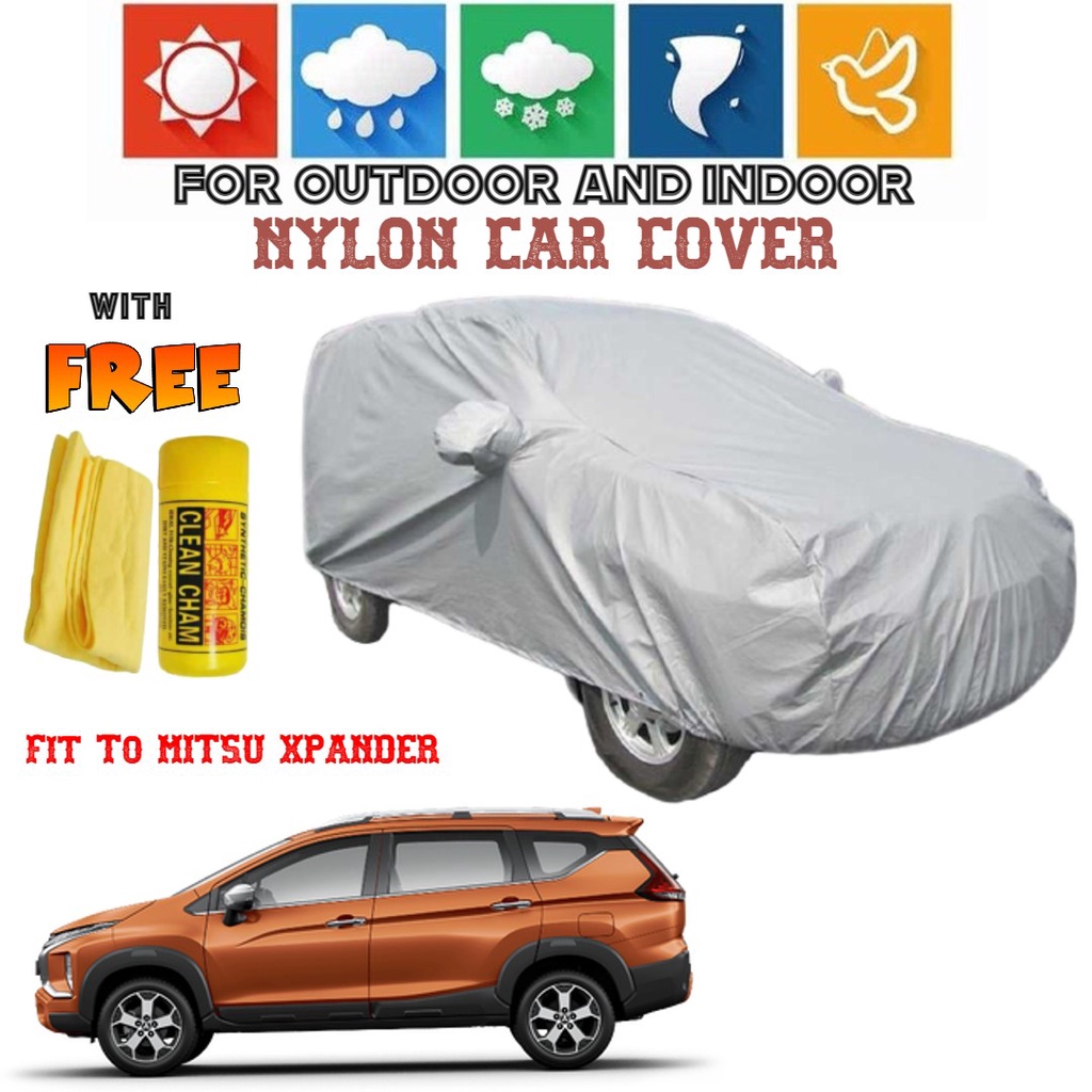 MITSUBISHI SPANDER CARE TO THE DAY OF Waterproof Nylon Car Cover FREE ...