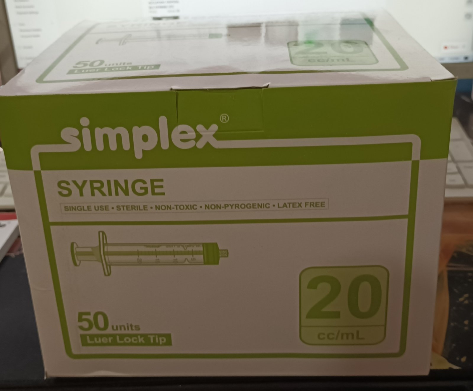 Simplex Syringe 20cc/ml with ou needle | Lazada PH