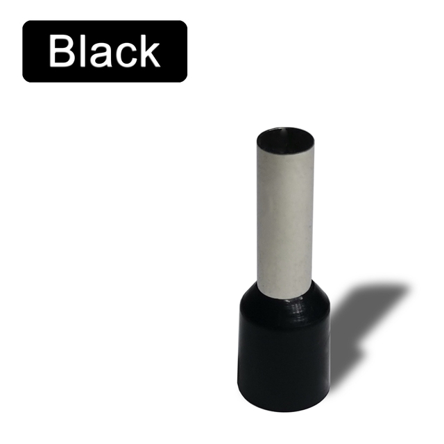 1000pcs/Pack E0508 E7508 E1008 E1508 E2508 Insulated Ferrules Terminal ...