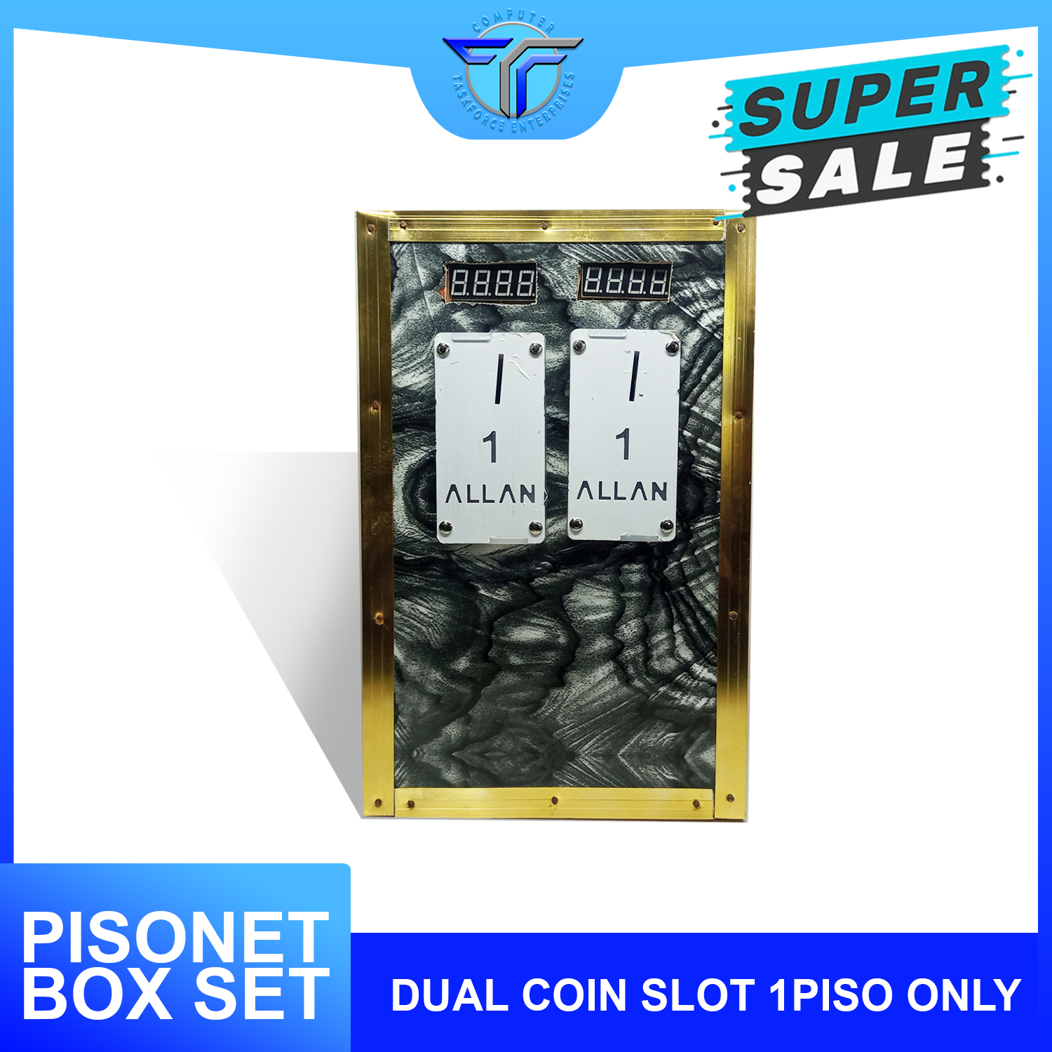 PISONET TWIN 1 PESO COINSLOT | COINBOX | FOR 1 PESO ONLY | OLD AND NEW ...