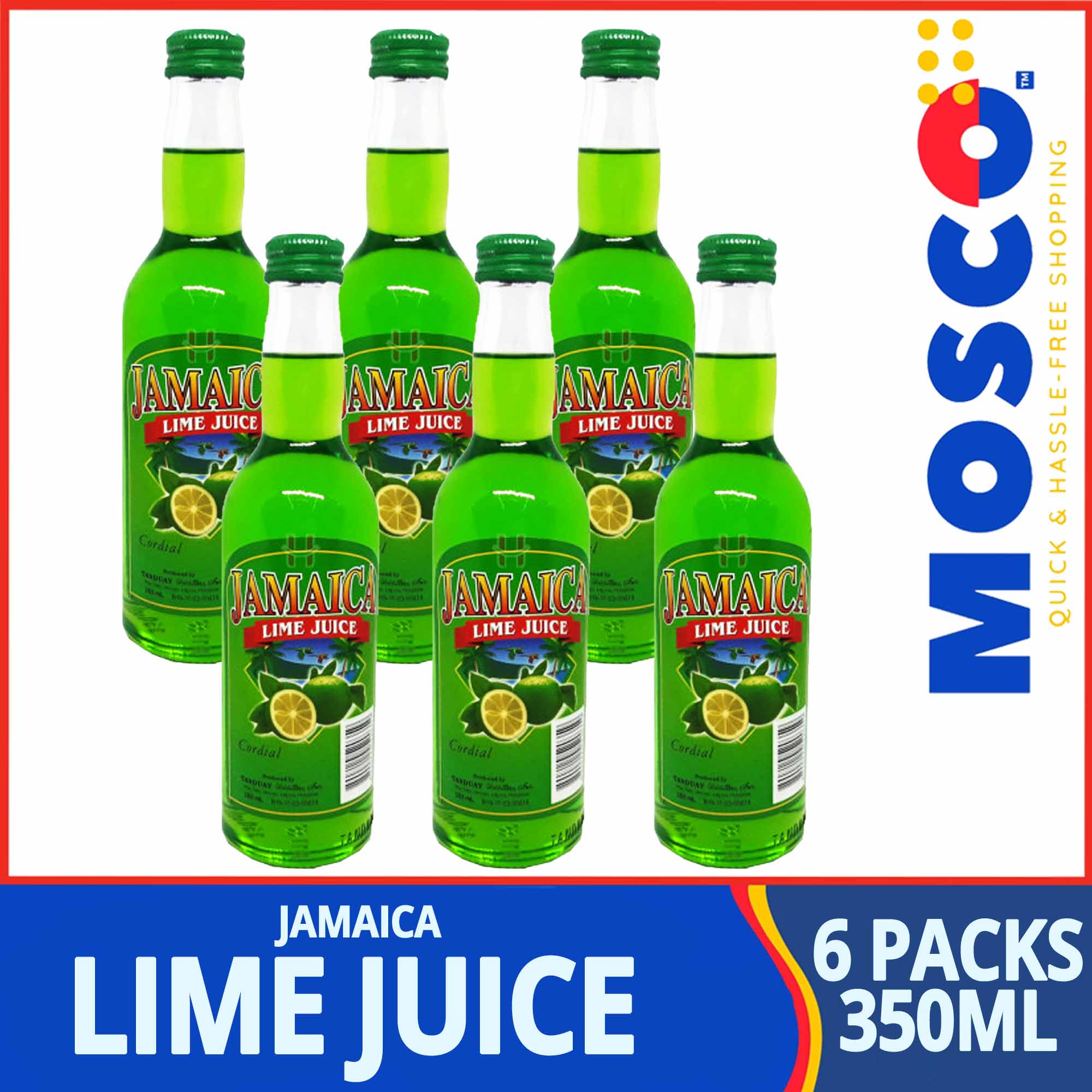Jamaica Lime Mixer Juice 350ml (Pack of 6) | Lazada PH