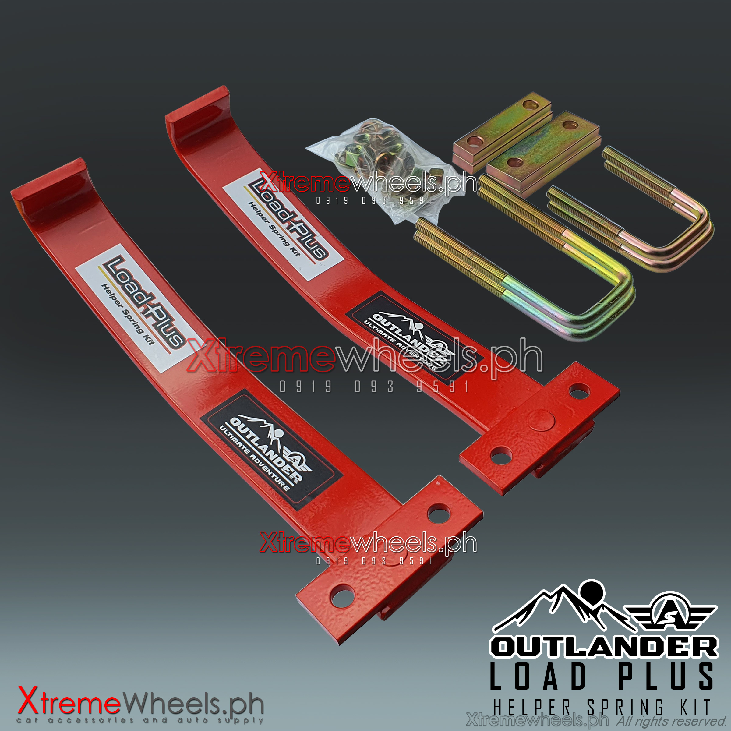 Outlander BrandThailand Made Load Plus Helper Spring Kit for All Suv ...