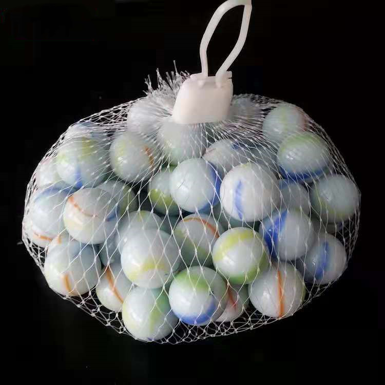 30pcs Opaque Cat's Eye Glass Marble Game Marbles Jolens Holen Aquarium ...