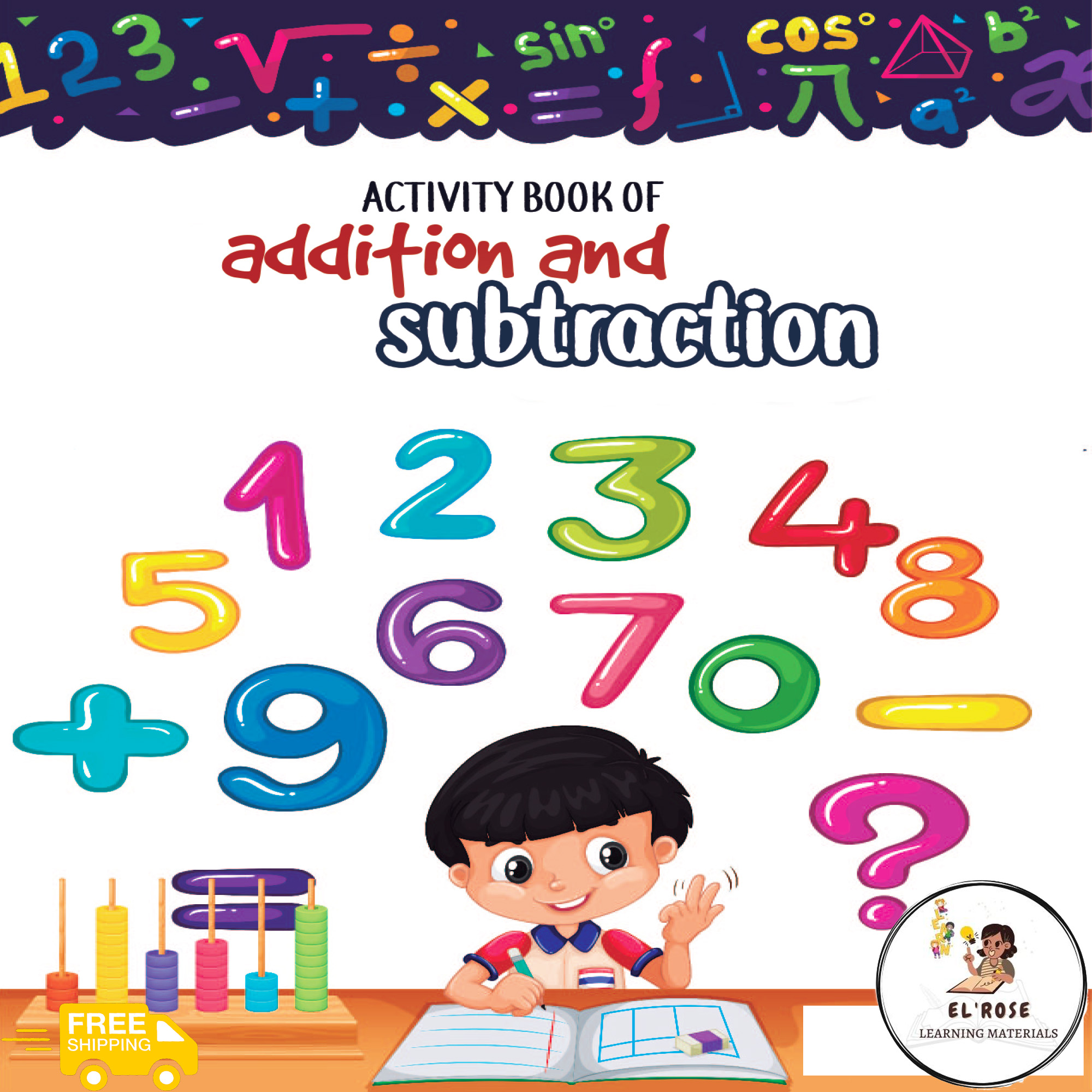 Addition and Subtraction Activity Math Workbook for Grade 1 & 2 | Lazada PH