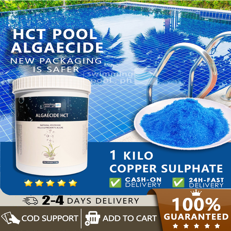 SoLoMan COPPER SULFATE/SWIMMING POOL ALGAECIDE/ ANTI LUMOT | Lazada PH