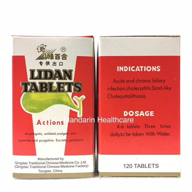 Lidan Tablets - sold per bottle (Mandarin Healthcare) | Lazada PH