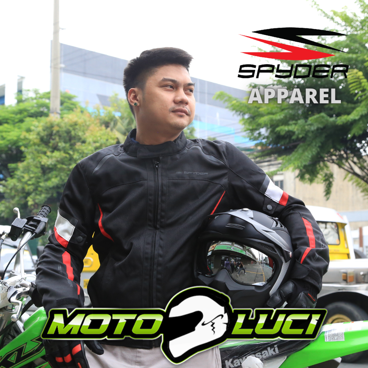Spyder Moto Jacket PHANTOM | Lazada PH