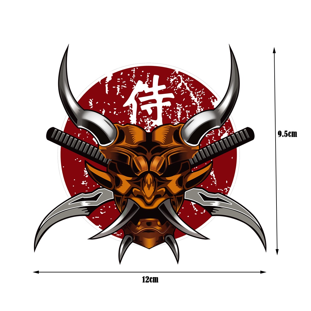 JDM Reflective Car Stickers Japanese Paper Kamikaze Vinyl Car Model Car ...