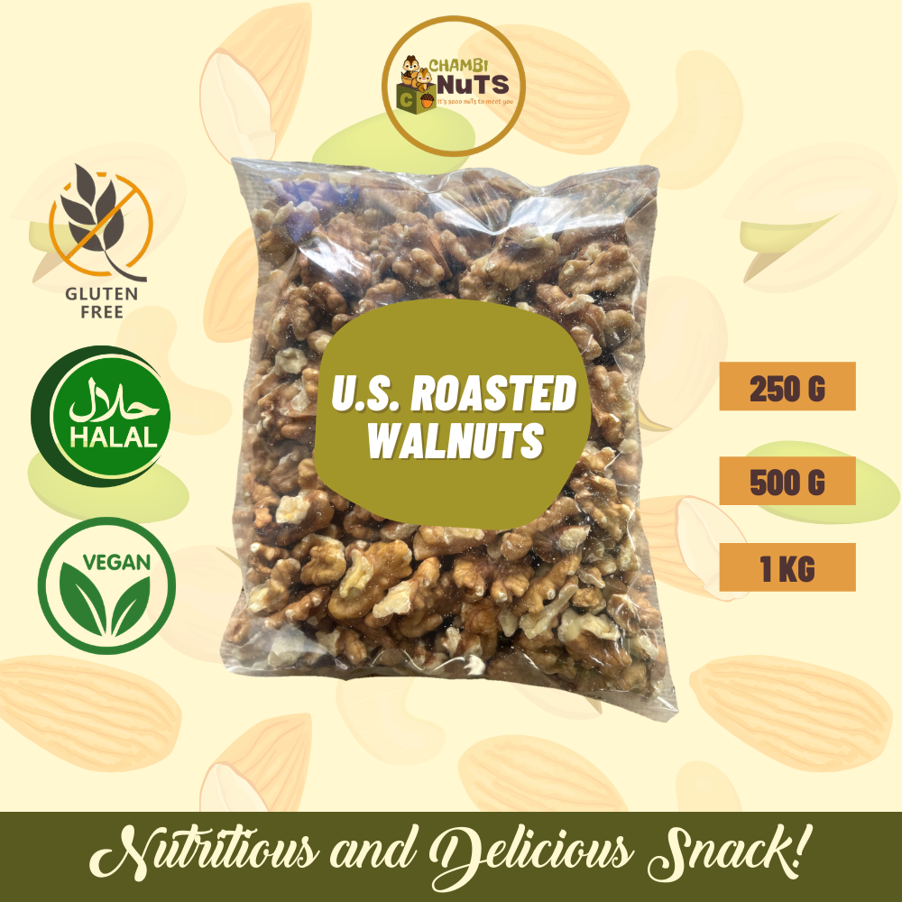 U.S Roasted & Unsalted Walnuts 500g | Lazada PH