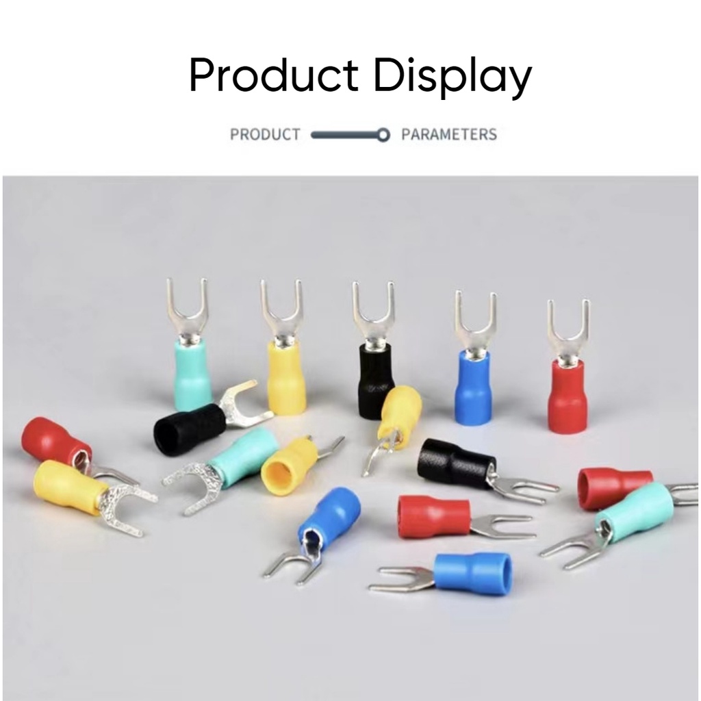 Cold pressure terminal fork pre - insulated terminal SV-1,SV-2,SV-3,SV ...