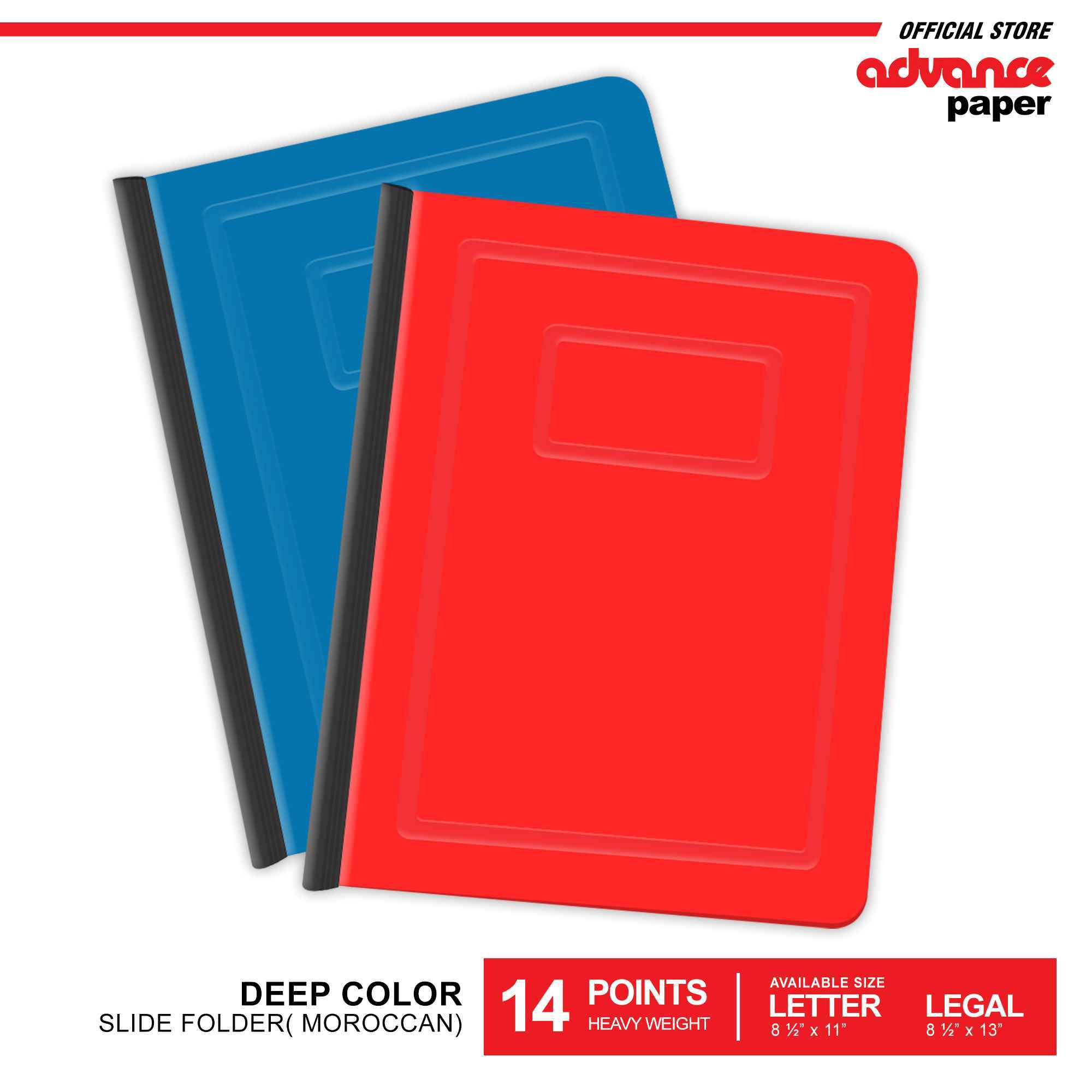 Advance Deep Color Slide Folder 5's | Lazada PH