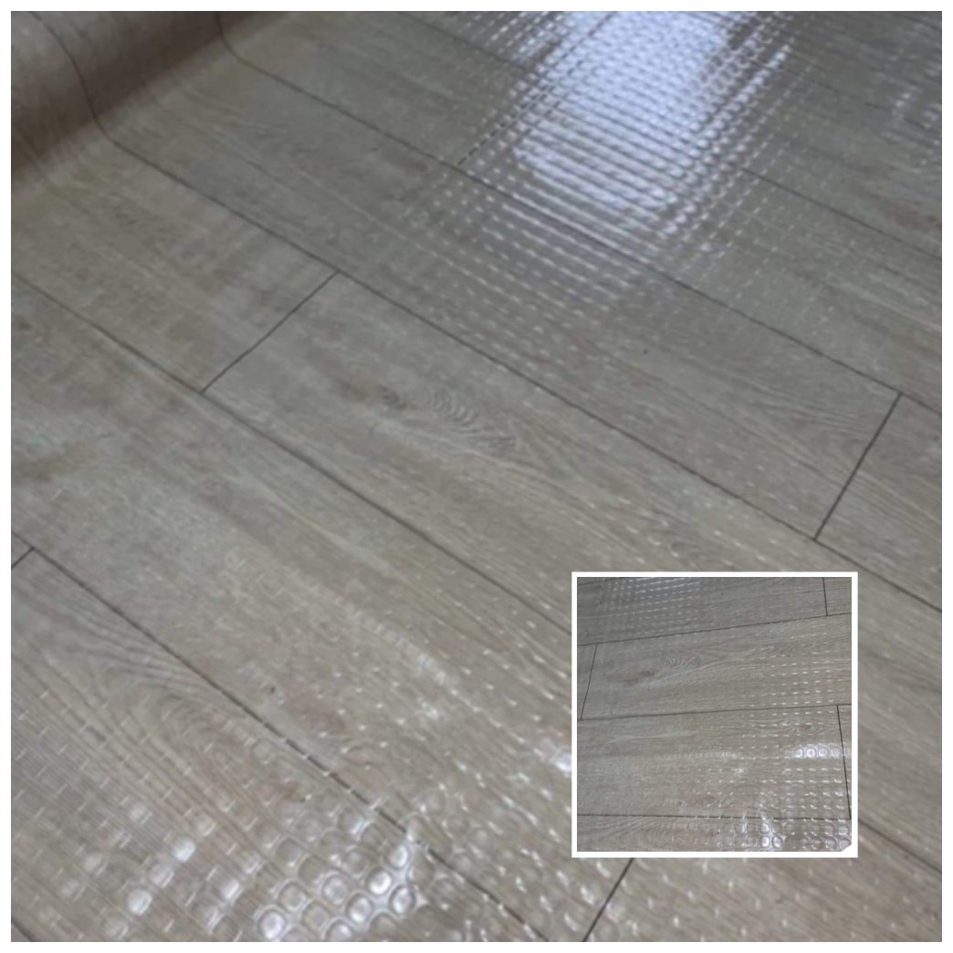 cream wood design rubberized linoleum/floor matting/renolium | Lazada PH