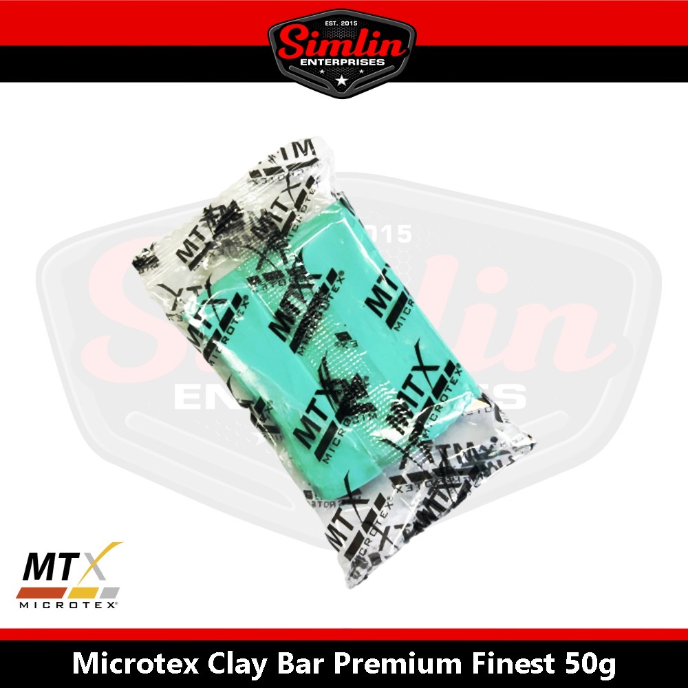 Microtex MTX Detailing Cleaner Clay Bar PREMIUM 50g NO PACKAGING ...