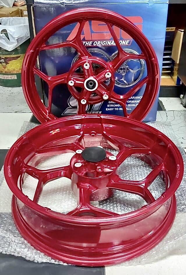 ASIO S1 MAGS for YAMAHA SNIPER 150/155 (DUAL FRONT DISC READY) Disc not ...