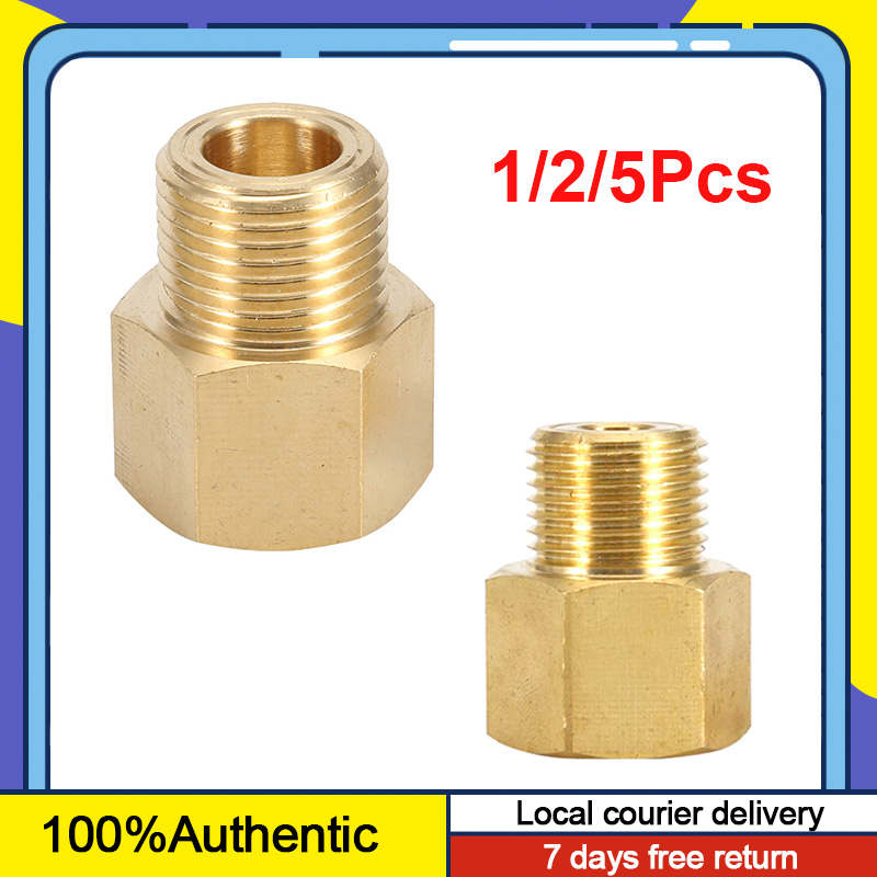 1/2/5Pcs Co2 Fitting Adaptor Brass CO2 Tank Airgun Connector Adapter ...