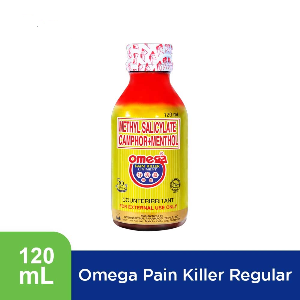 Omega Pain Killer Regular 120mL EXP - 2026/12 | Lazada PH