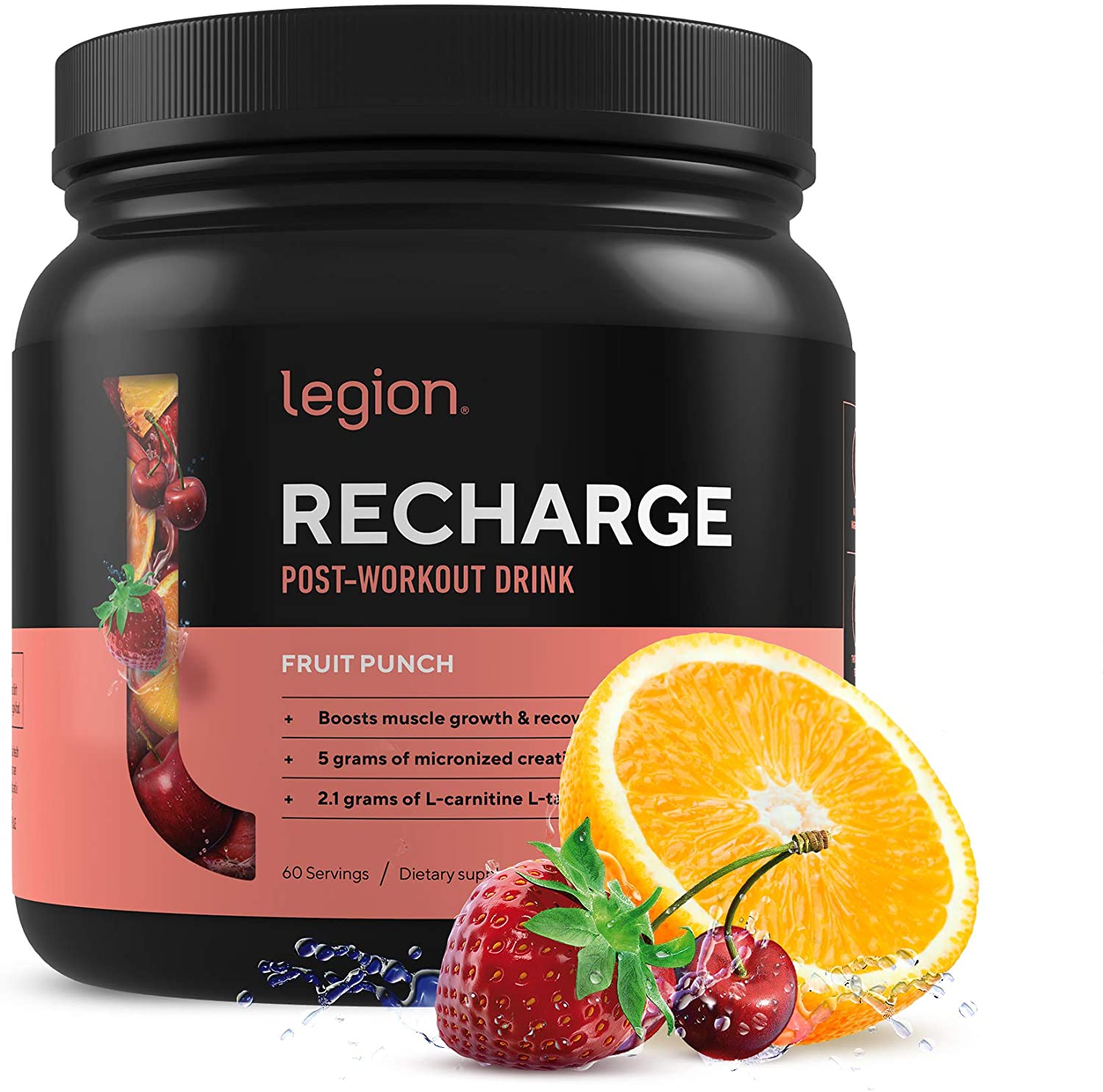 Legion Recharge Post Workout Supplement - All Natural Muscle Builder ...