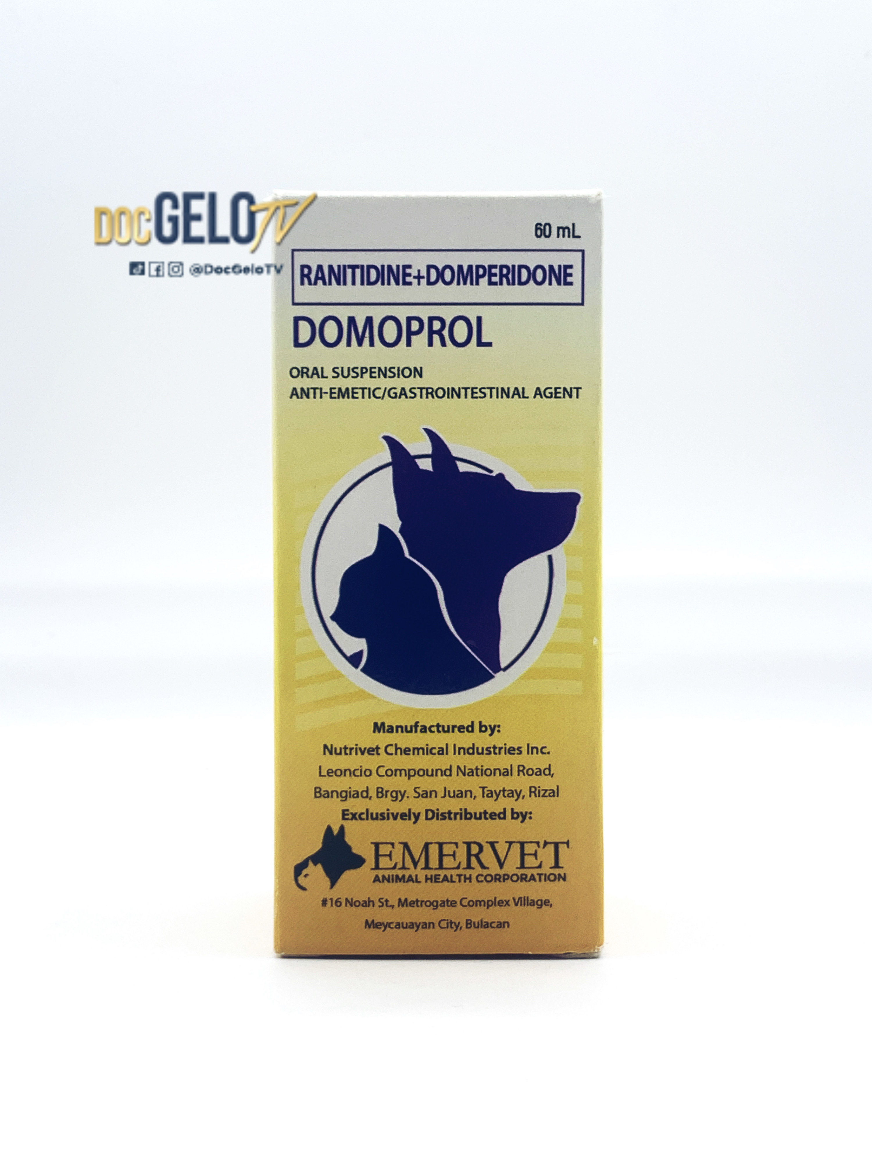 DOMOPROL (Ranitidine+Domperidone) Oral Suspension Anti-Emetic ...