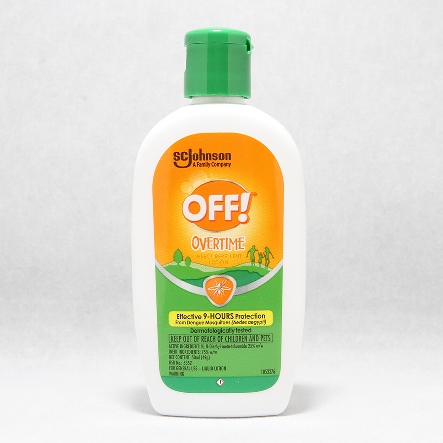 OFF! Overtime Insect Repellent Lotion 50ml | Lazada PH